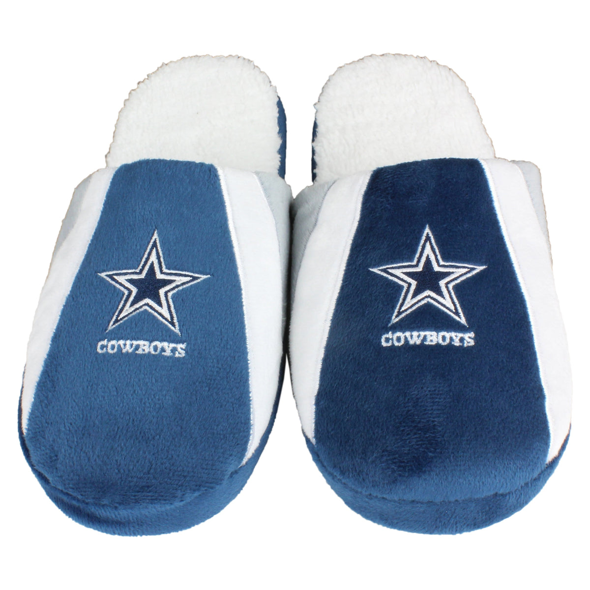 Dallas Cowboys Sherpa Slide Slipper – Comfy Feet Slippers